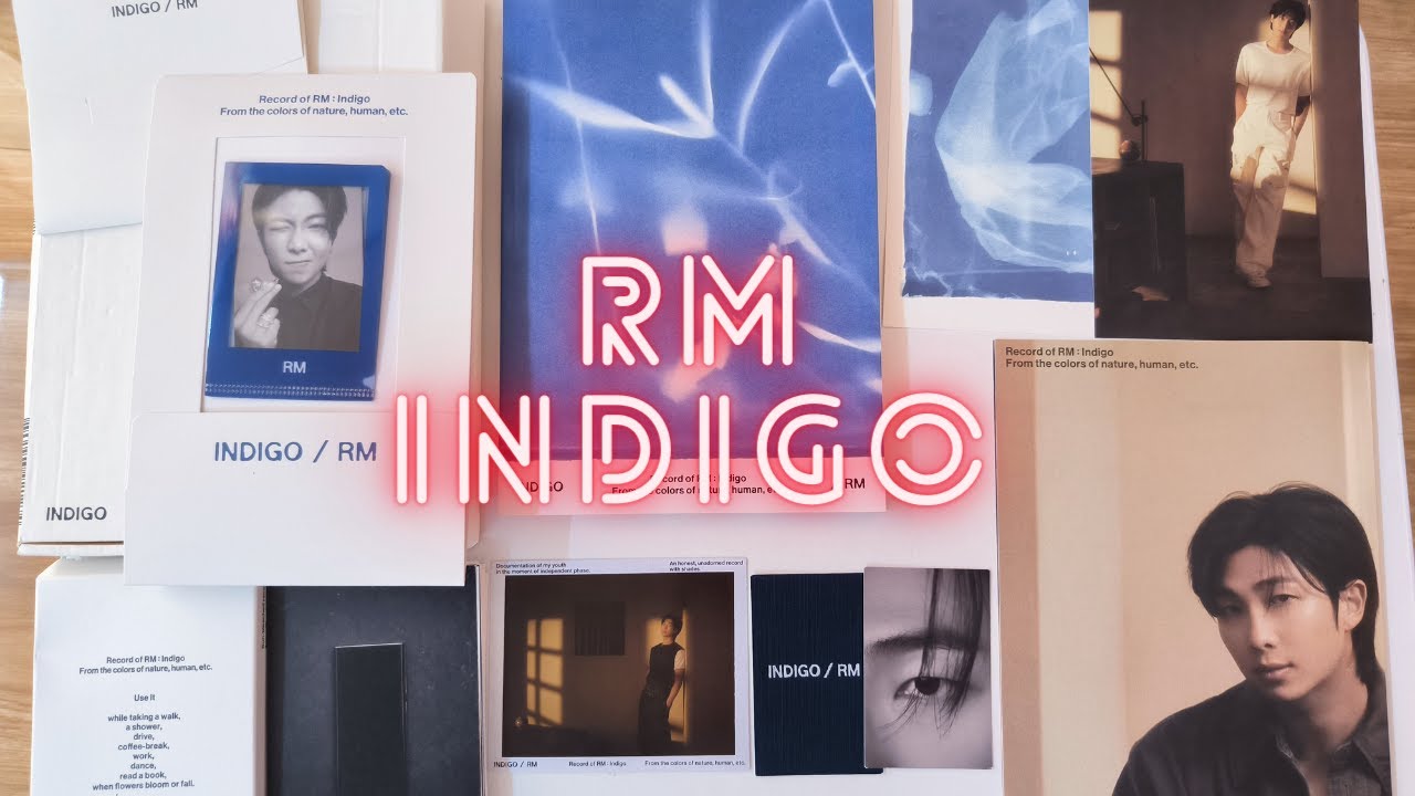 RM INDIGO Album Unboxing - YouTube