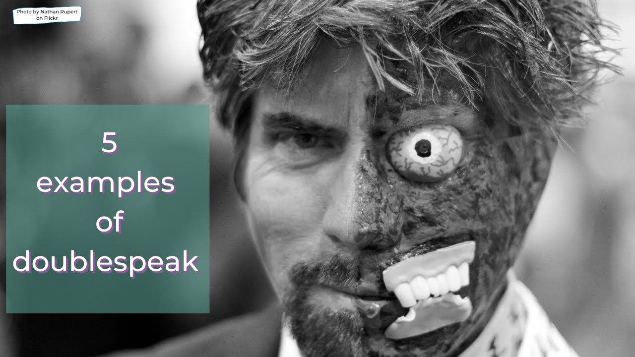 What is doublespeak? - YouTube
