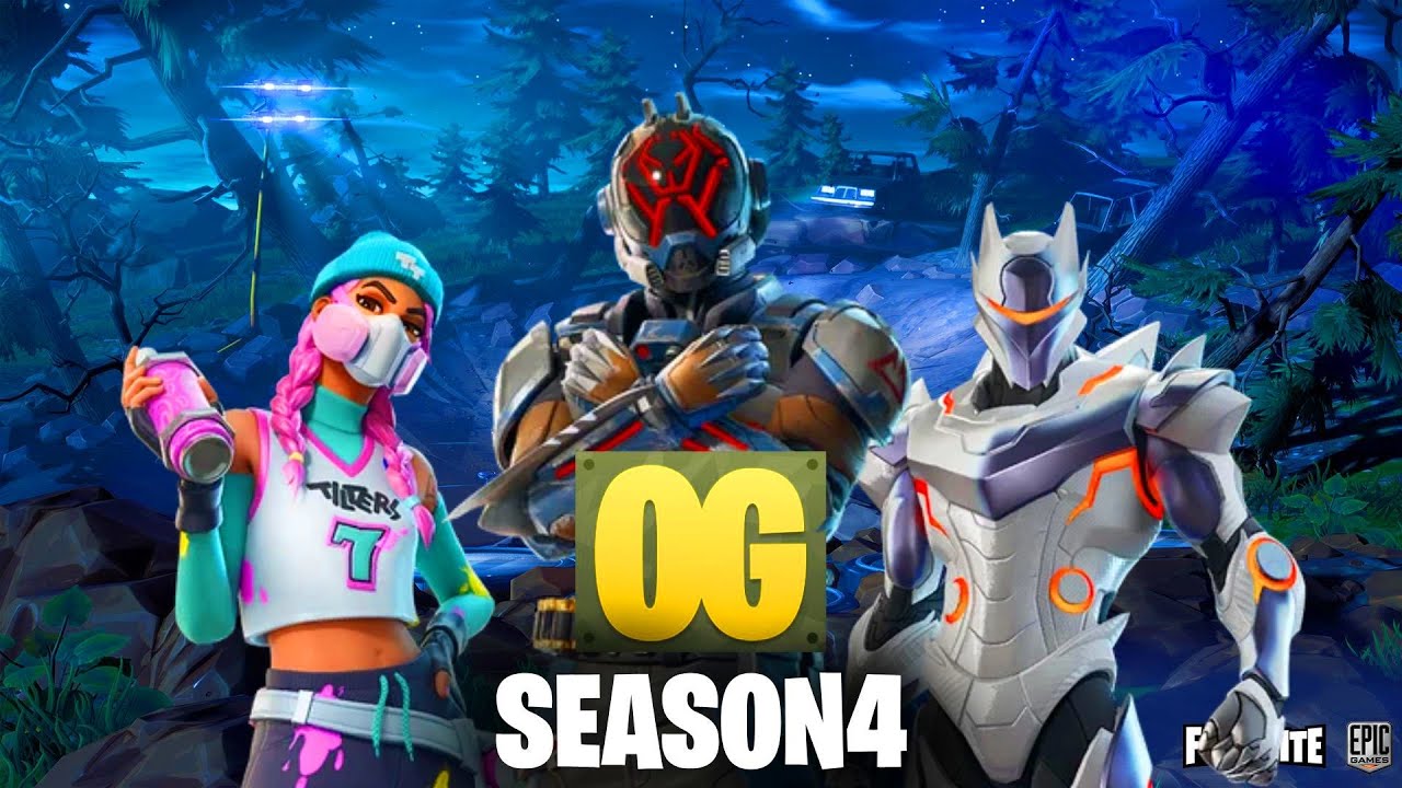 FORTNITE OG SEASON 4 IS HERE!!! - YouTube