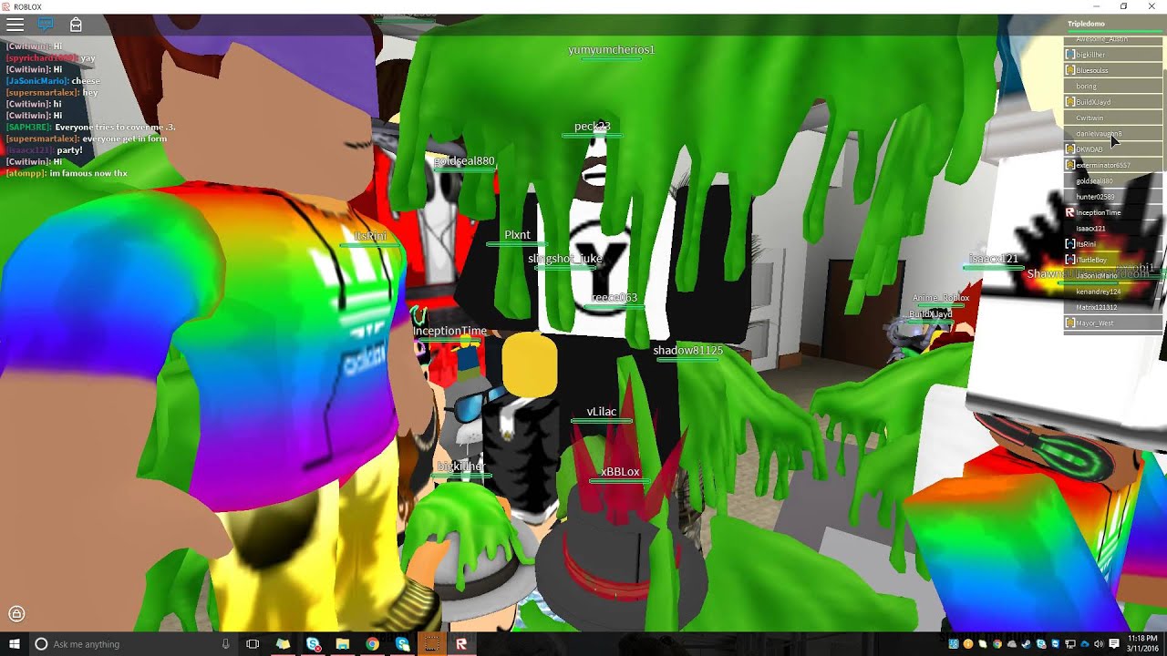 [Roblox] Hanging with {InceptionTime} Part 1 - YouTube