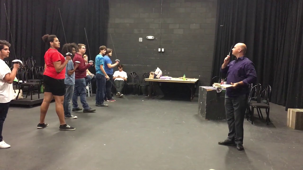 Robin Hood stage combat sword choreography 2 of 15 - YouTube