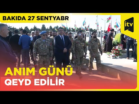 II Şəhidlər Xiyabanında şəhidlər yad edilir