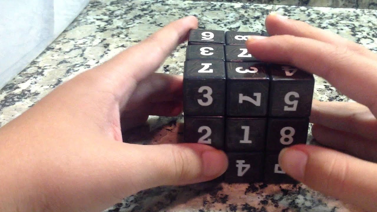 How To Solve 1 Side Of The Sudoku Cube YouTube how-to-solve-1-side-of-the-sudoku-cube-youtube