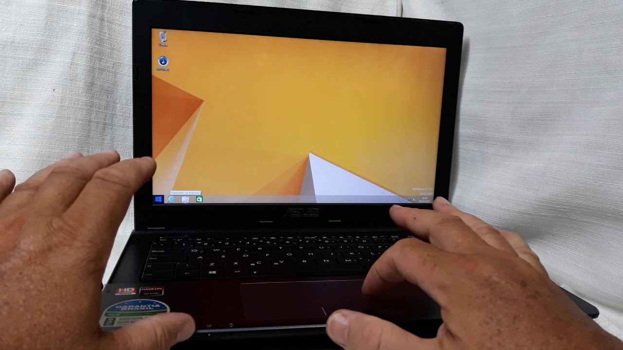 CONHEÇA O NOTEBOOK ASUS X45U SERIES AMD - YouTube