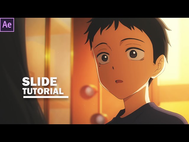 After Effects Amv Tutorial Smooth Slide Transition