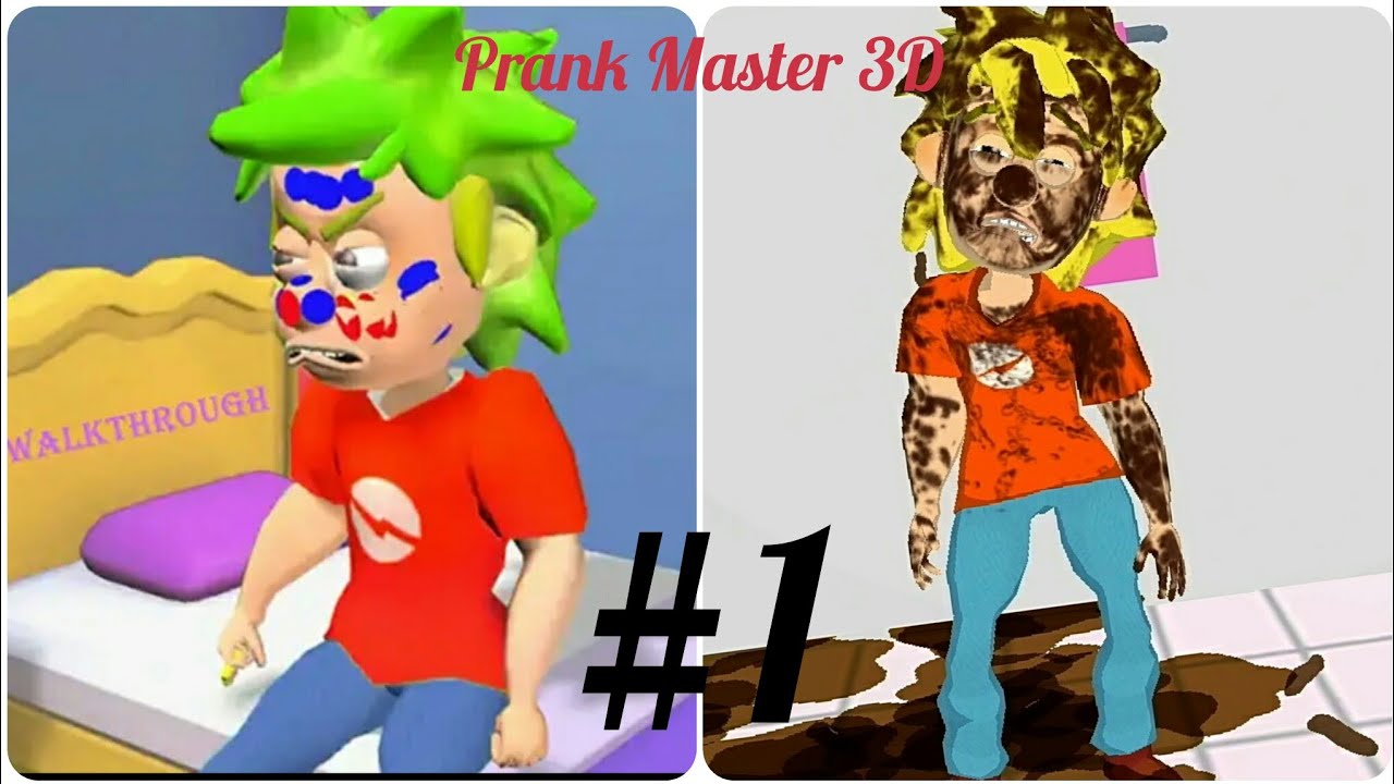 Prank Master 3D Gameplay walkthrough-1-10 Lebels Android & ios - YouTube