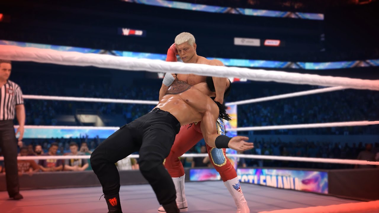 ROMAN REIGNS v/s CODY RHODE WWE UNIVERSAL CHAMPIONSHIP & WWE ...