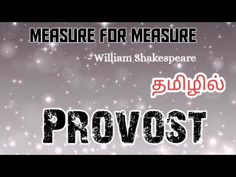 Characteristics of Provost in Measure for Measure by William ...
