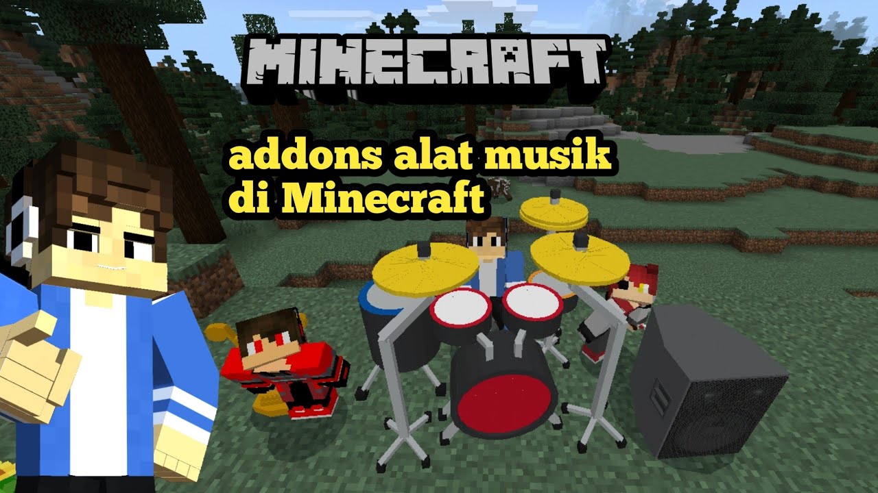 addons alat musik di Minecraft - YouTube