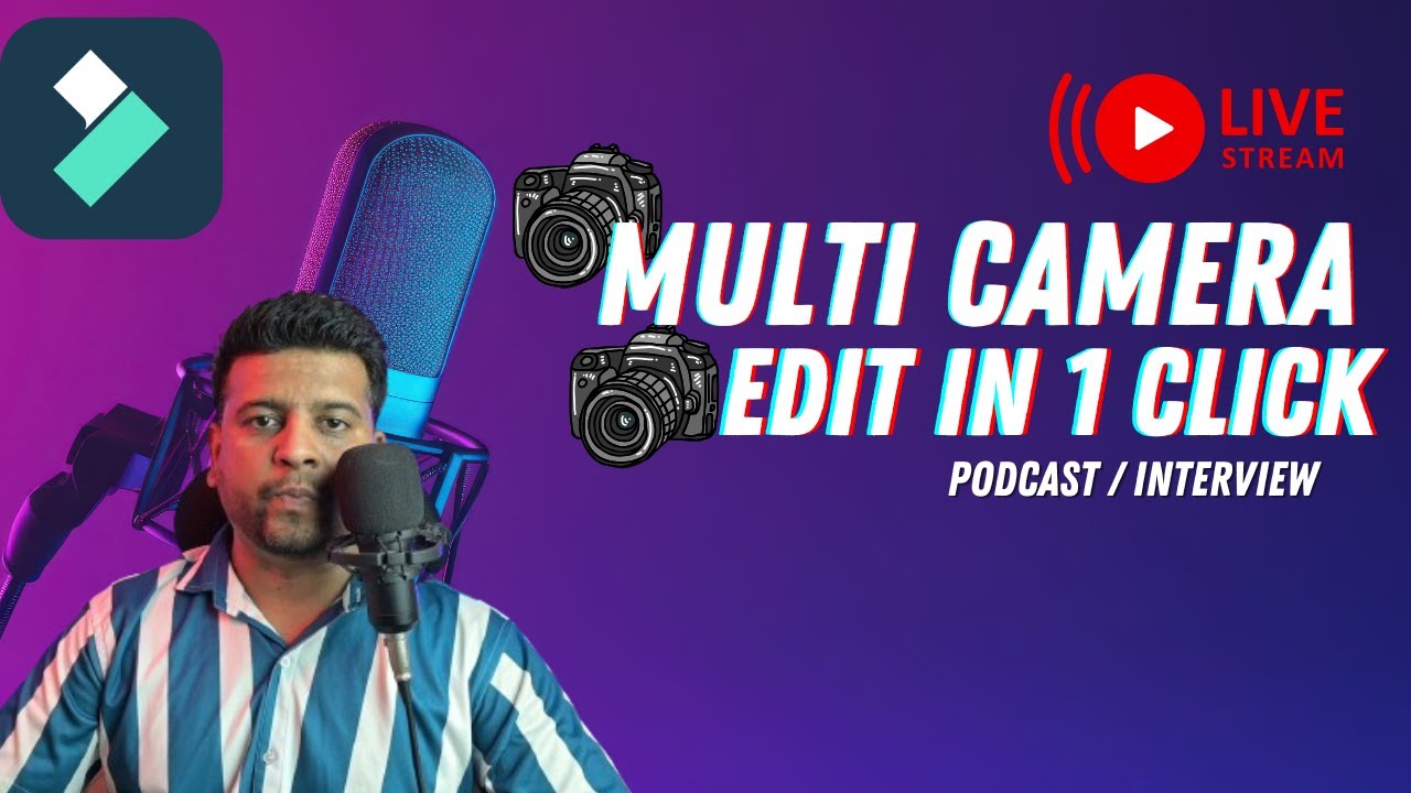Now Edit Multi Camera Angel Without Any Hastle | New Feature Filmora 14 ...