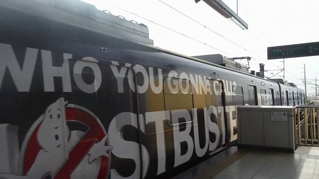 Check out the GHOSTBUSTERS train! - YouTube