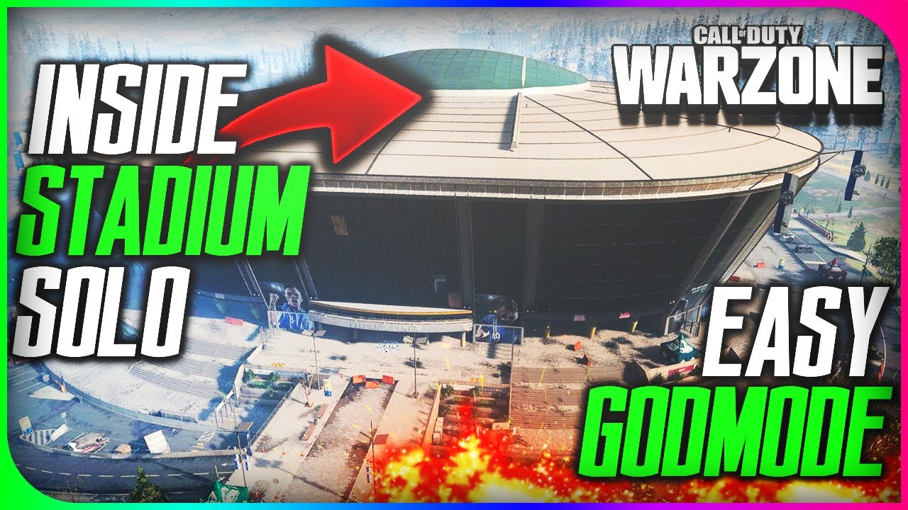 Modern Warfare Warzone Glitch : *NEW* Inside STADIUM Easy SOLO Glitch [PS4,XB1,PC] - YouTube
