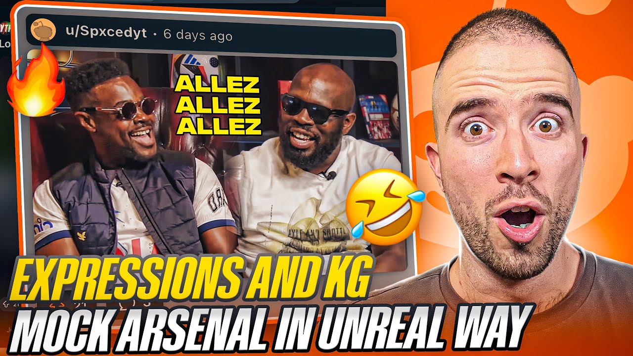 EXPRESSIONS & KG MOCK ARSENAL IN UNREAL WAY! - YouTube