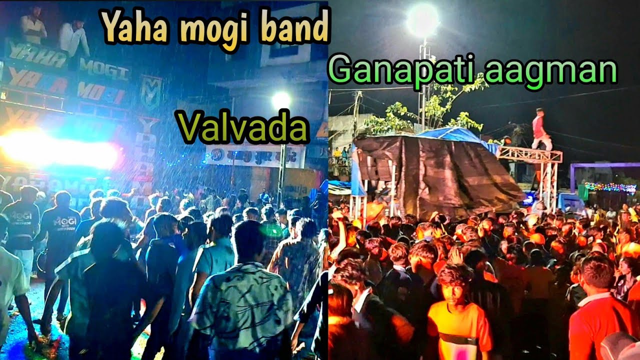 Yaha mogi band Ganapati aagman Valvada ultra HD 4K sound - YouTube