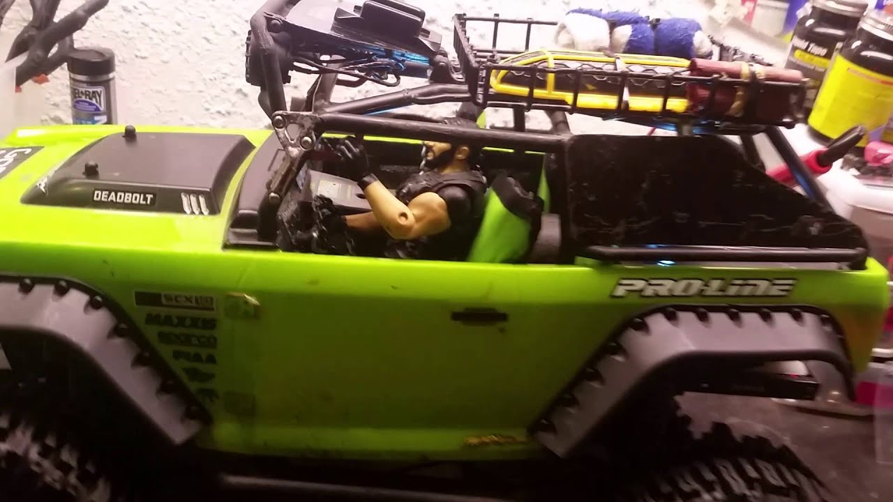 "Camden RC " custom interior axial scx10 deadbolt - YouTube