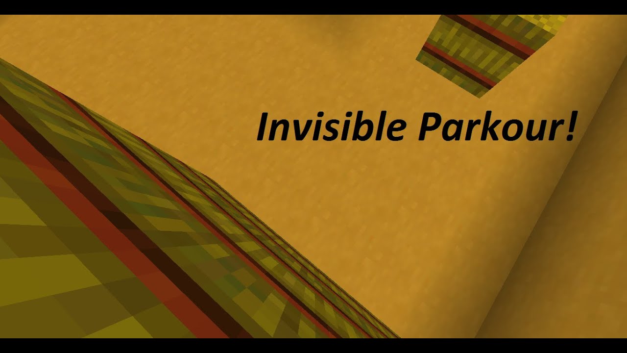 Invisible Parkour?? (Custom Parkour Map) | w/SnappDragon - YouTube