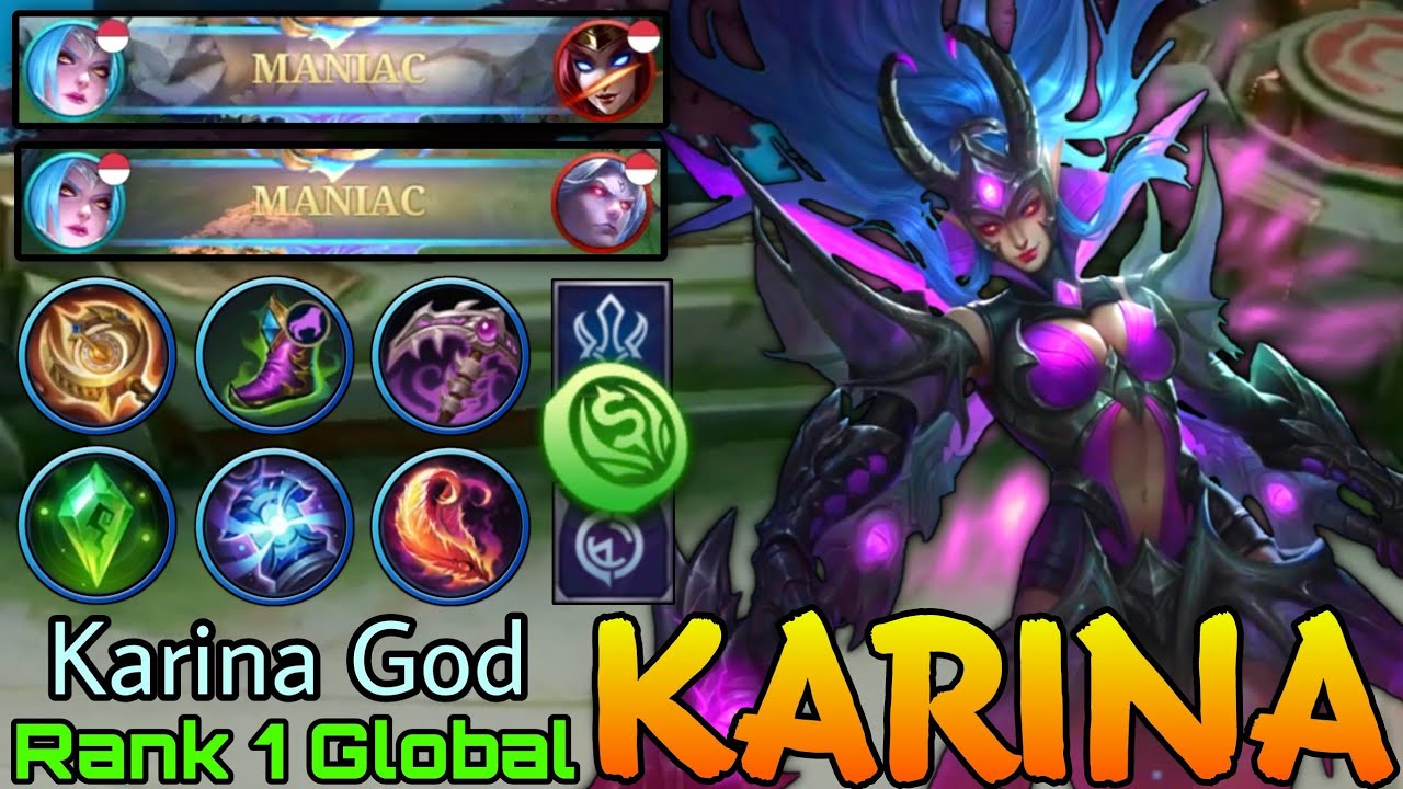 2x MANIAC Karina Doom Duelist! - Top 1 Global Karina by Karina God ...