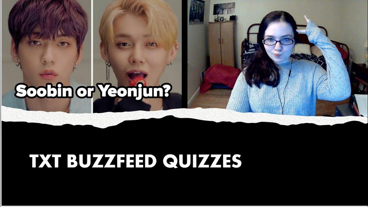 Taking TXT Buzzfeed Quizzes Part 1 - YouTube