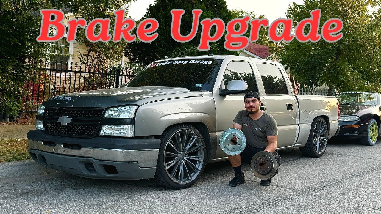 Upgrading the brakes on my crew cab!! - YouTube
