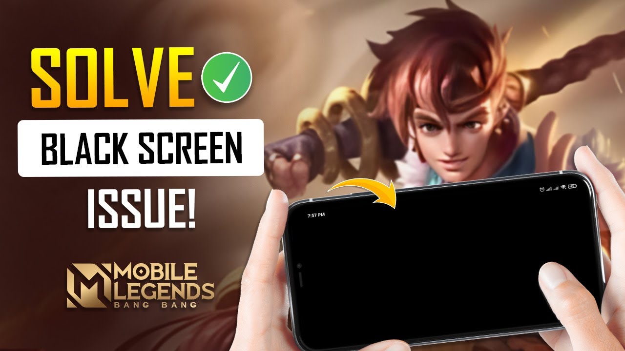 How to Fix Mobile Legends Black Screen on iPhone | MLBB Display Black ...