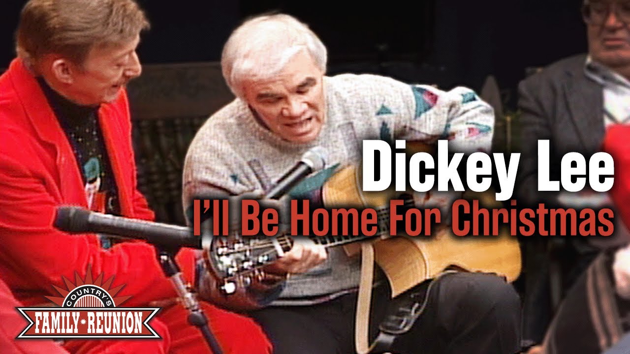 Dickey Lee sings "I'll Be Home For Christmas" - YouTube