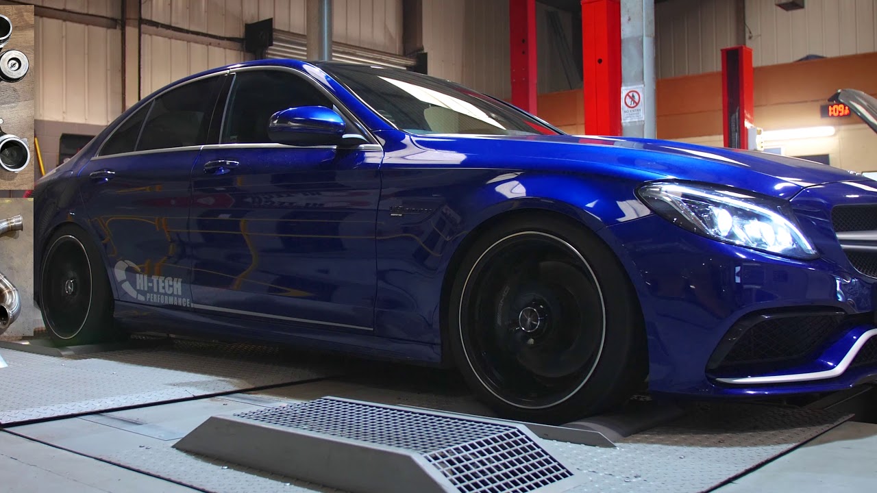 Hi-Tech Performance C63 AMG Stage 3 Hybrid Turbos 4K - YouTube
