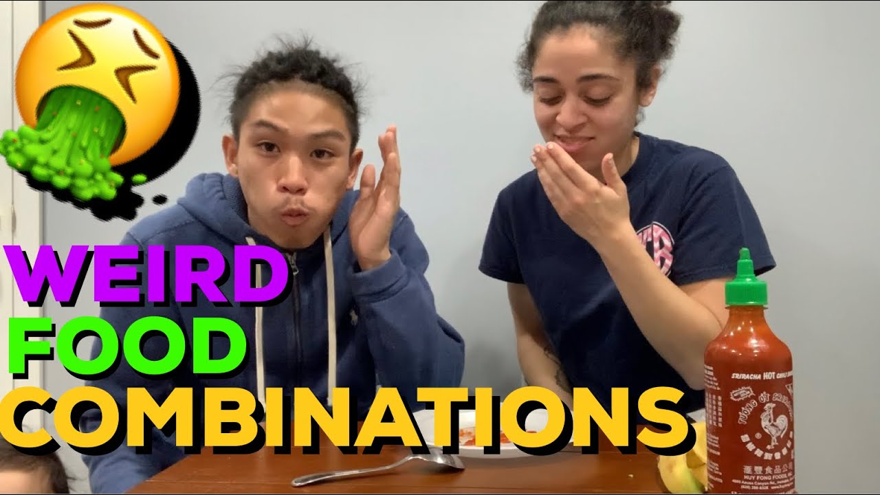 TASTE TESTING WEIRD FOOD COMBOS!! *HILARIOUS* - YouTube