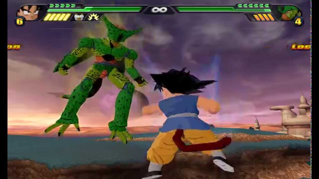 Goku (GT) vs Cell - YouTube