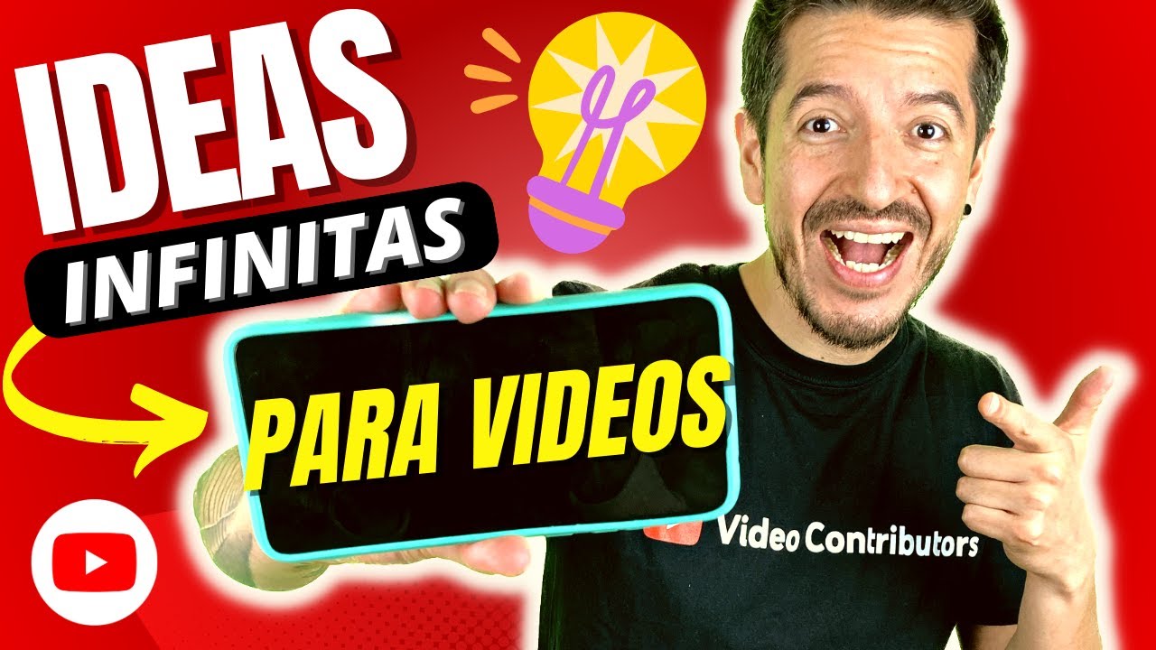 Cómo Tener IDEAS INFINITAS PARA TUS VIDEOS DE YOUTUBE - YouTube