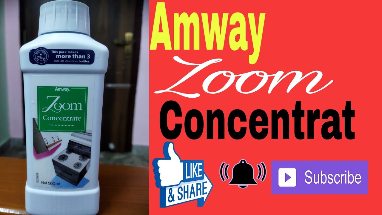 Amway Zoom Demo in Bengali #Zoom Concentrate Demo #Amway Zoom Features ...