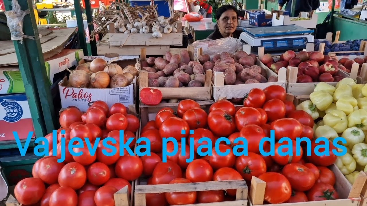 VALJEVSKA PIJACA- Danas - Ljudi-Roba-Cene i sva dešavanja na i oko iste ...