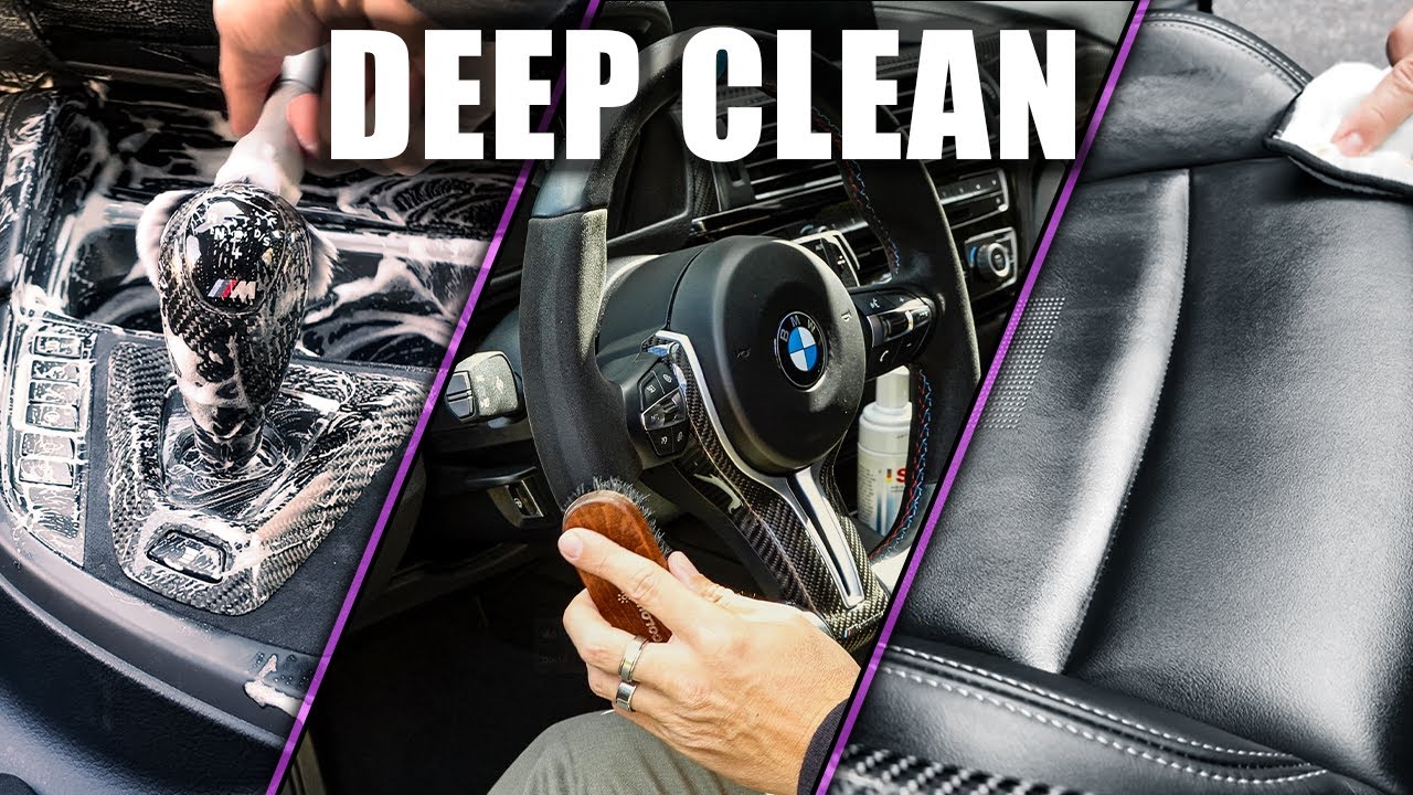 Intensive Deep Interior Cleaning | BMW M3 - YouTube