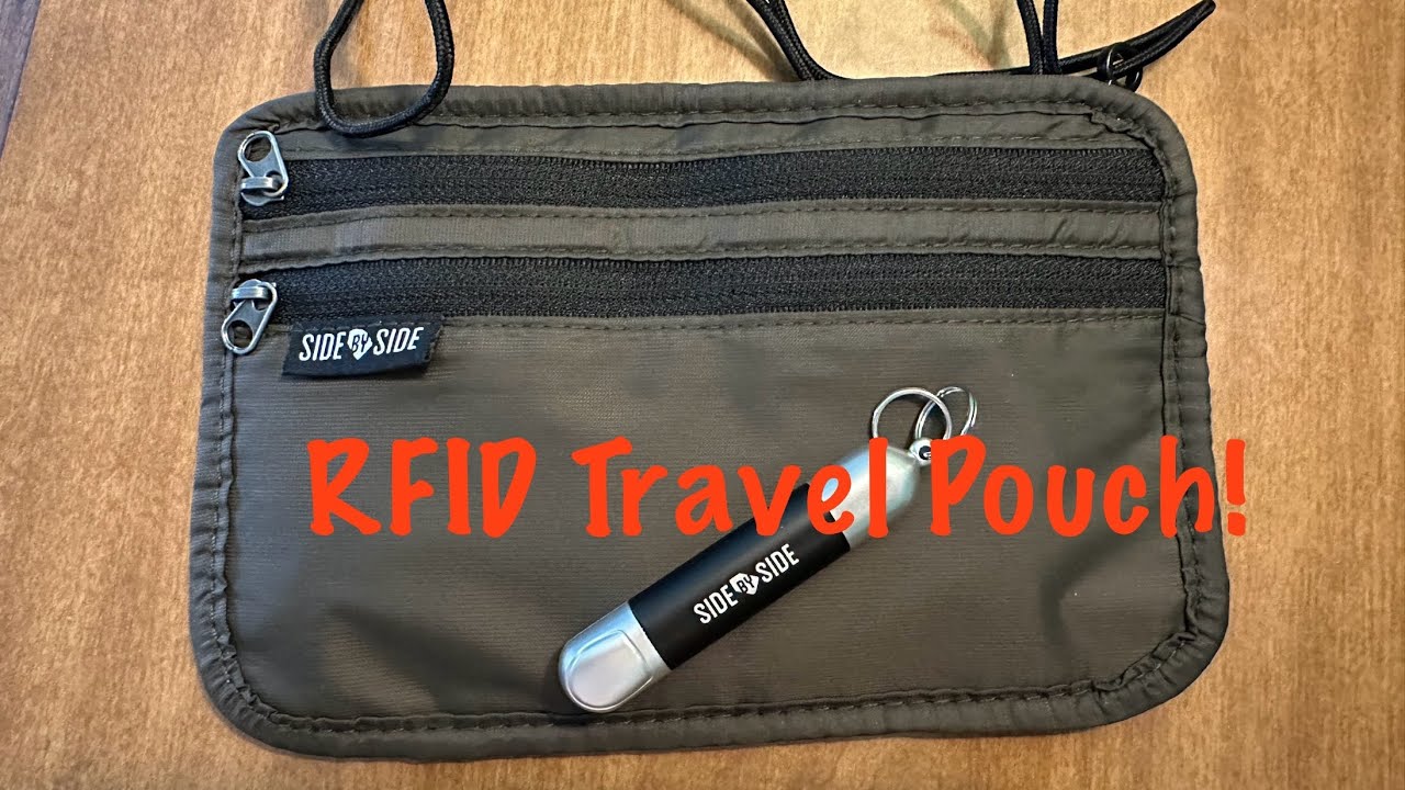 Check out the RFID Passport Travel Pouch from Side By Side!! ️ - YouTube