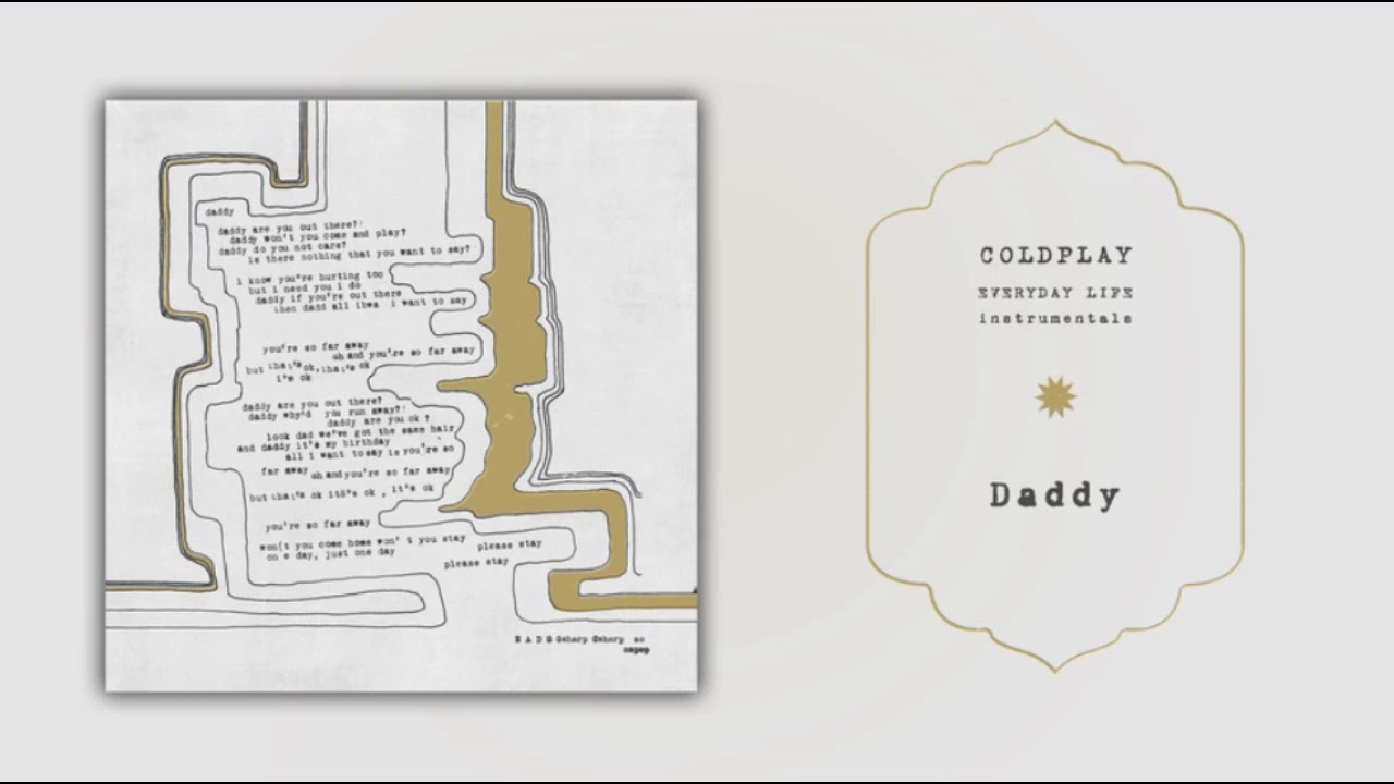 Coldplay: Daddy (Instrumental) - YouTube