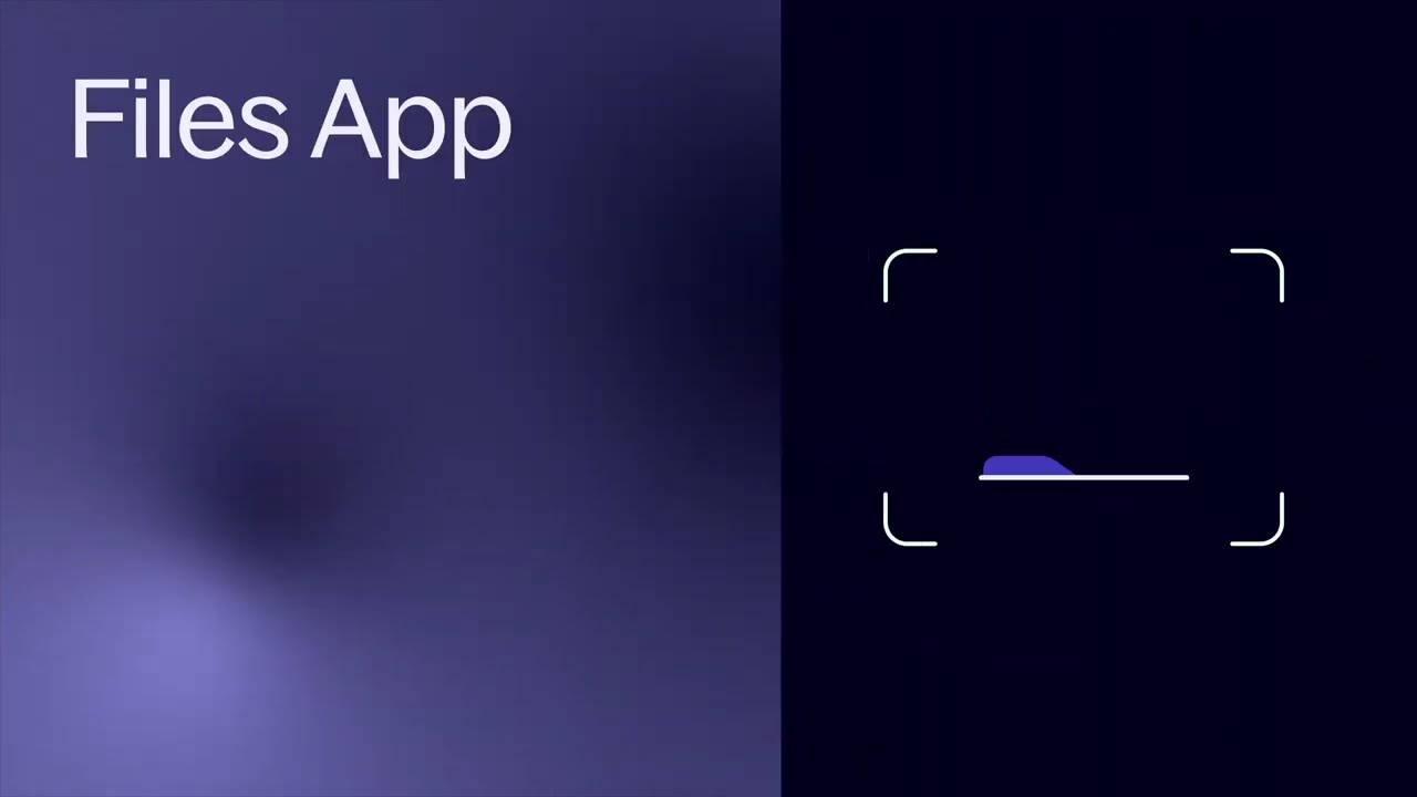 Files App - YouTube