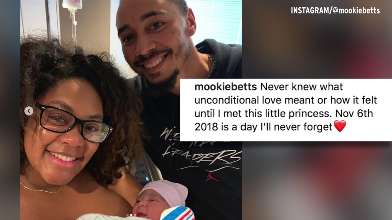 Mookie Betts' Whirlwind Two Weeks Continues With Birth Of Daughter ...