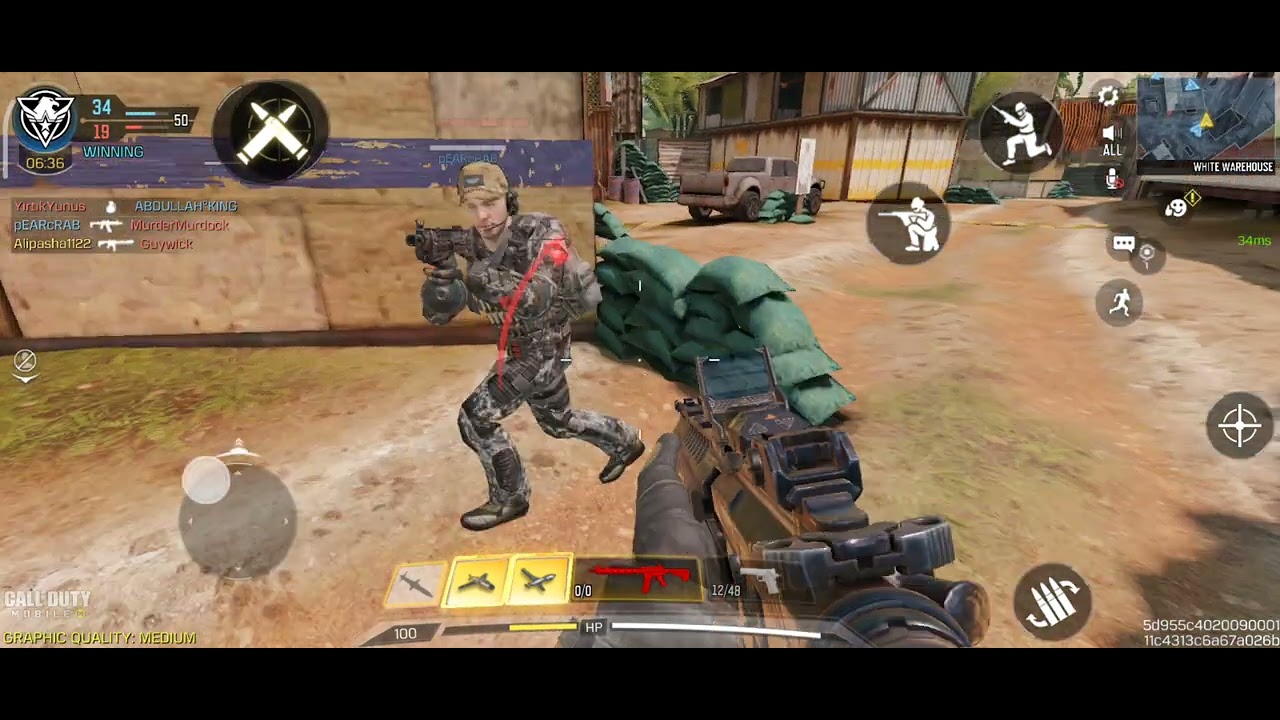 call of duty room game - YouTube