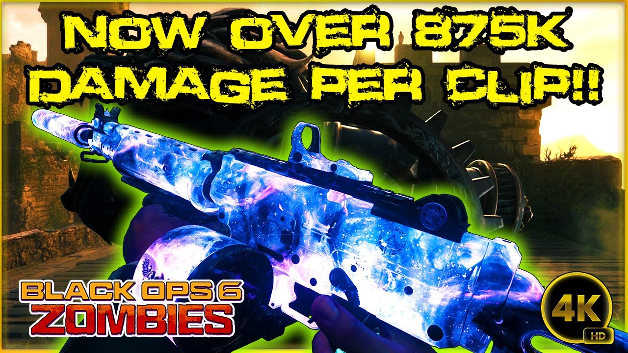 BO6 ZOMBIES THIS NOW HAS OVER 875K DAMAGE PER MAG!! #bo6zombies # ...