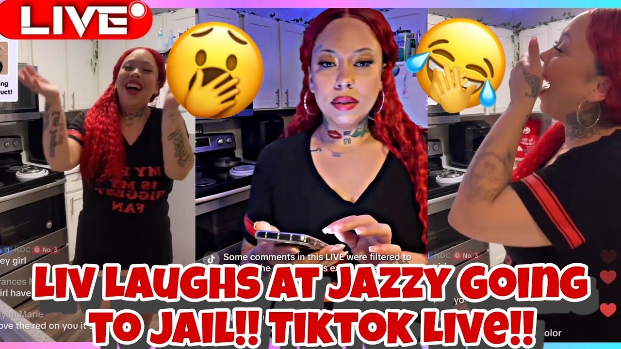 Liv's Life Laughing at My Jazzy Life‼️TikTok Live‼️ - YouTube
