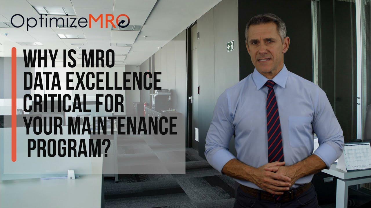 Why is MRO Data Excellence critical for your maintenance program? - YouTube