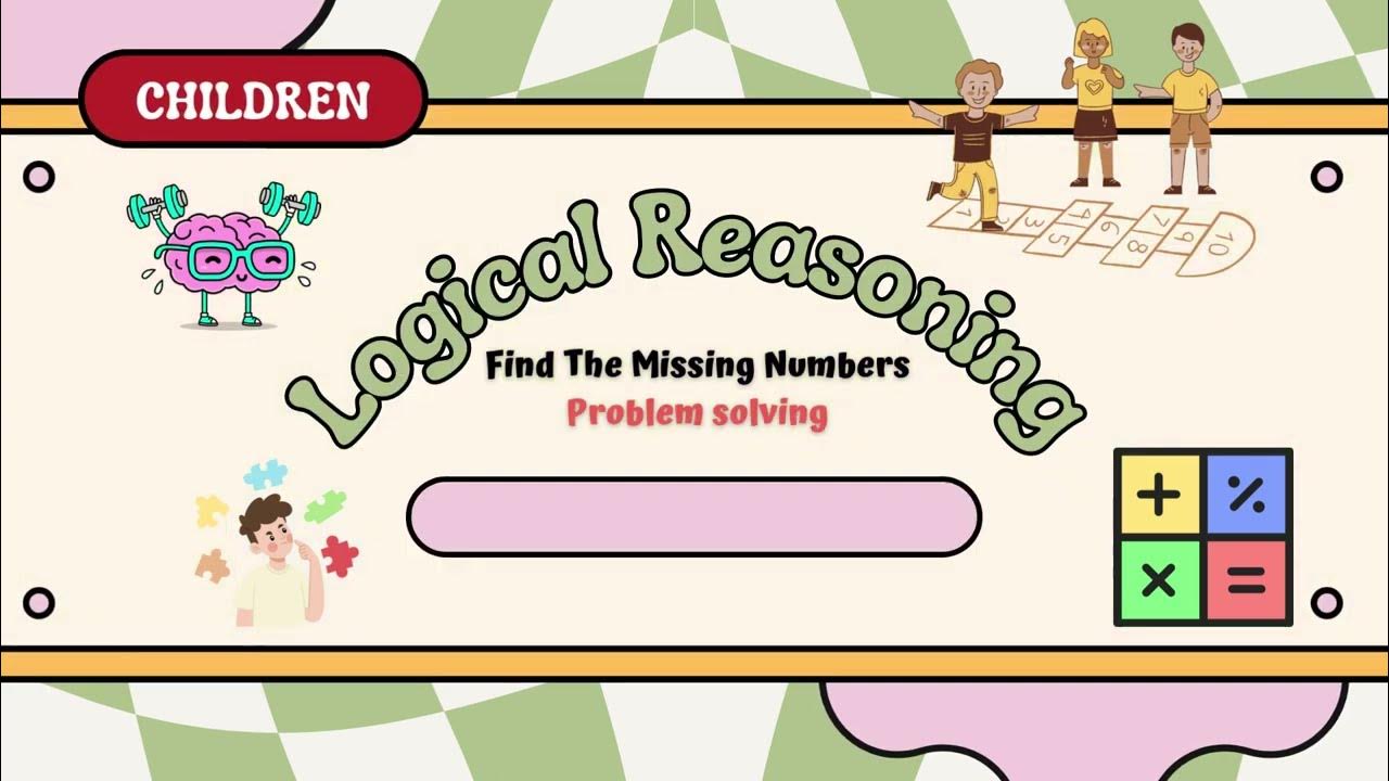 Logical Reasoning Problem solving | Find The Missing Numbers | Number Puzzle with Answer ...
