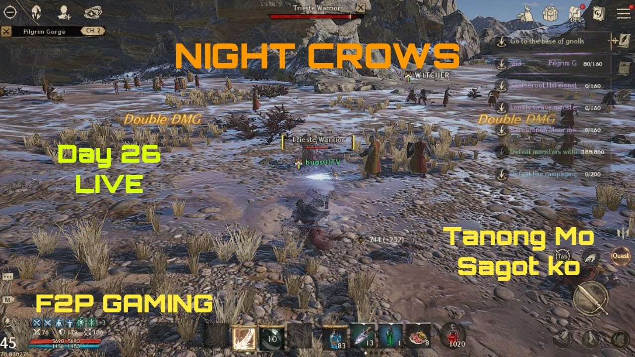 NIGHT CROWS Day 26 Summon Pass Lets G! sana Maka Legend - YouTube