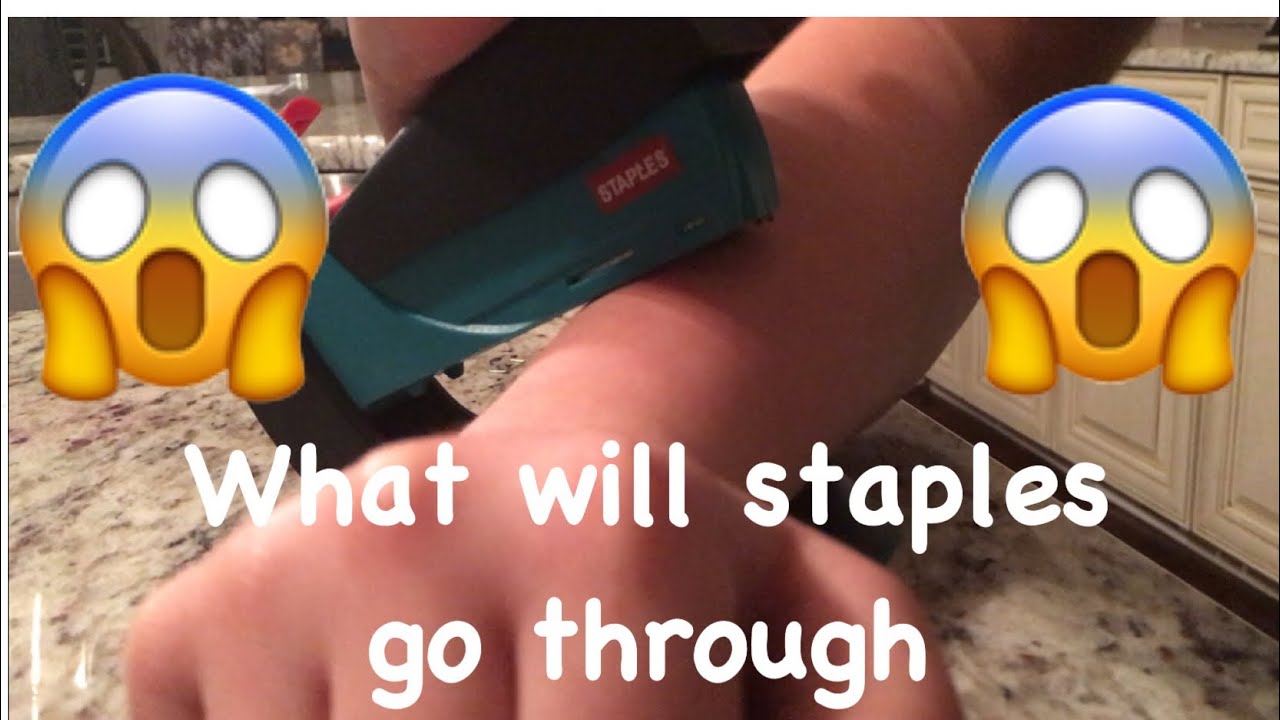 What Will Staples Go Through? - YouTube