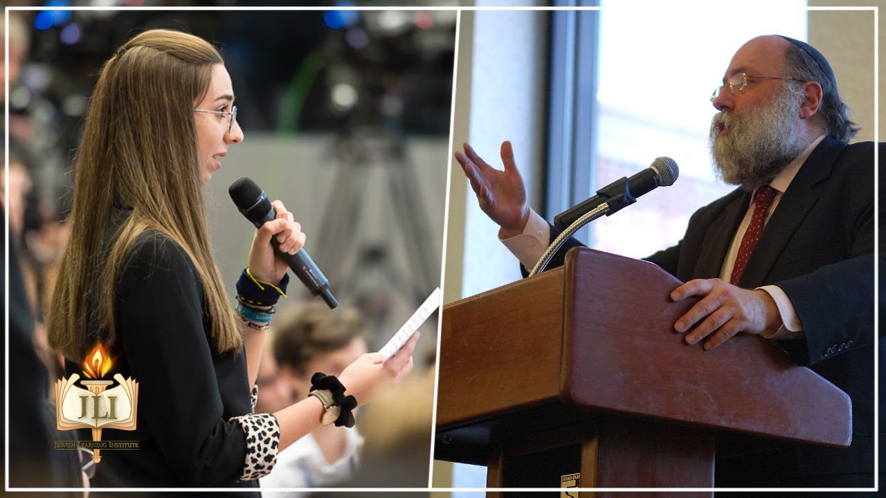 Q&A with Rabbi on Science, Animal Rights and Why God Allows Evil - YouTube