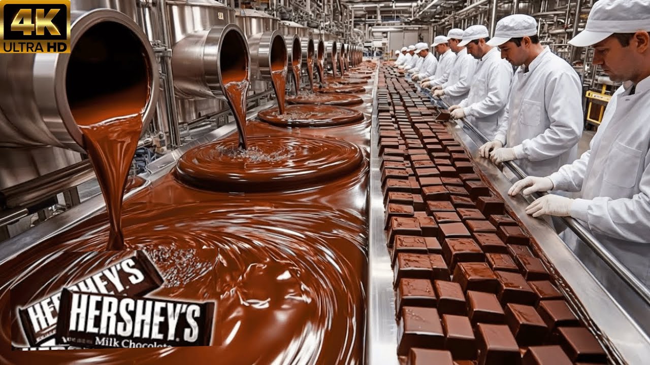 Inside a Hershey’s Chocolate Factory: From Cocoa Farms to Wrapped ...