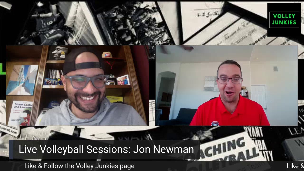 Live Volleyball Sessions: Jon Newman - YouTube