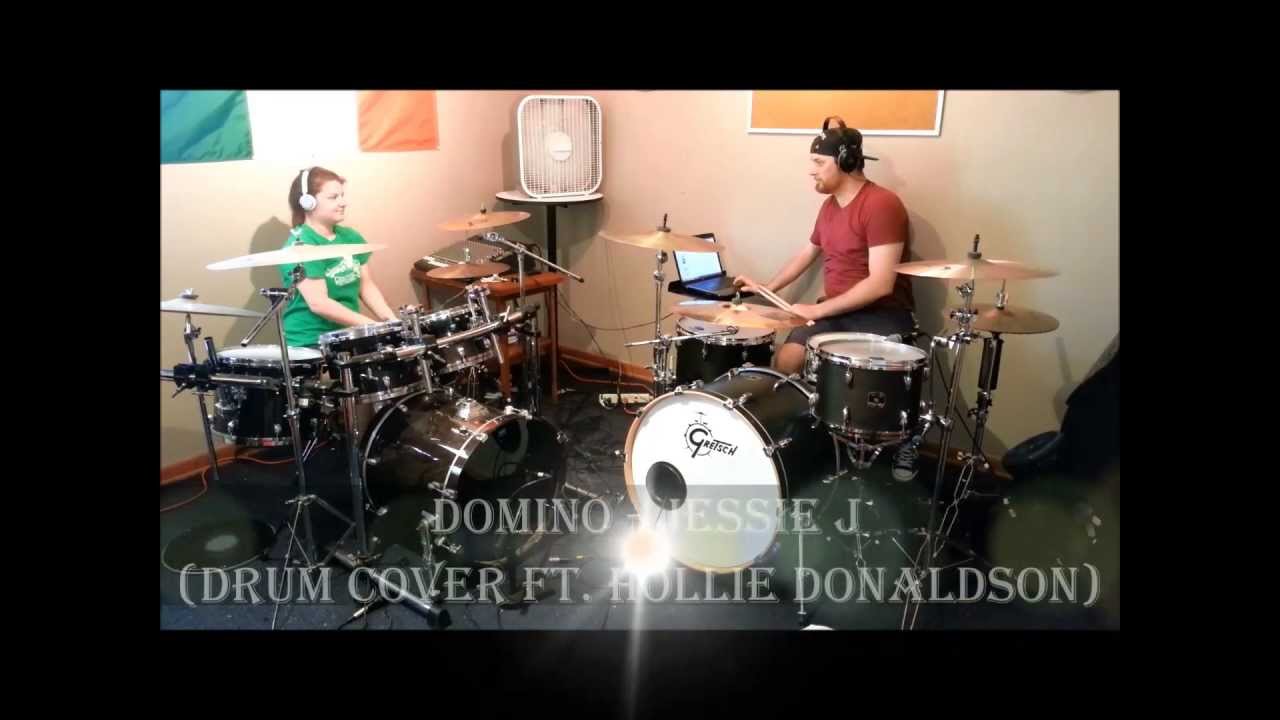 Domino - Jessie J (Drum Cover Ft. Hollie Donaldson) - YouTube