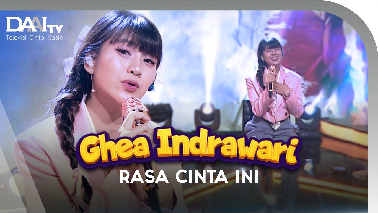 Ghea Indrawari - Rasa Cinta Ini | Voice of DAAI - YouTube