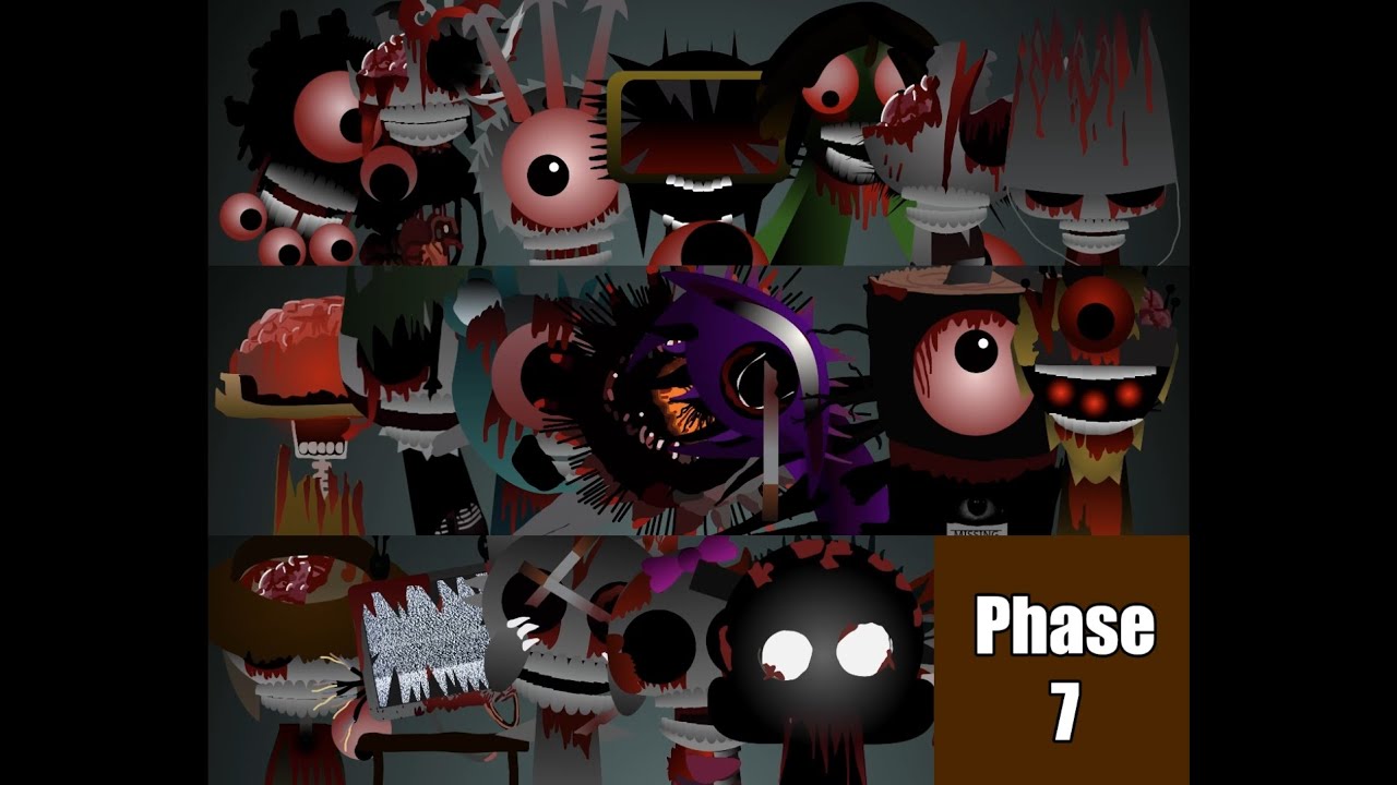 Sprunki phase 7 - with All Characters - YouTube