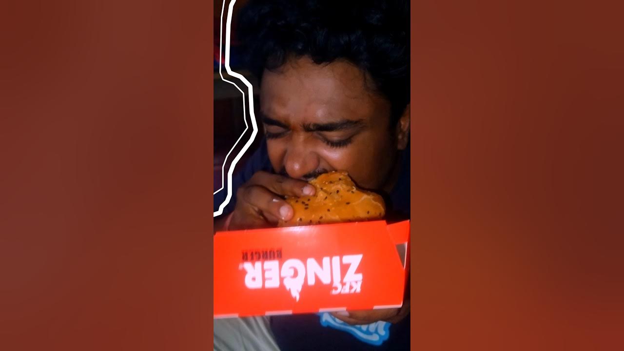 KFC 199 chicken Burger #burger #kfc #kfc #food #ytshorts #trending #eat #chicken #yt #shorts # ...